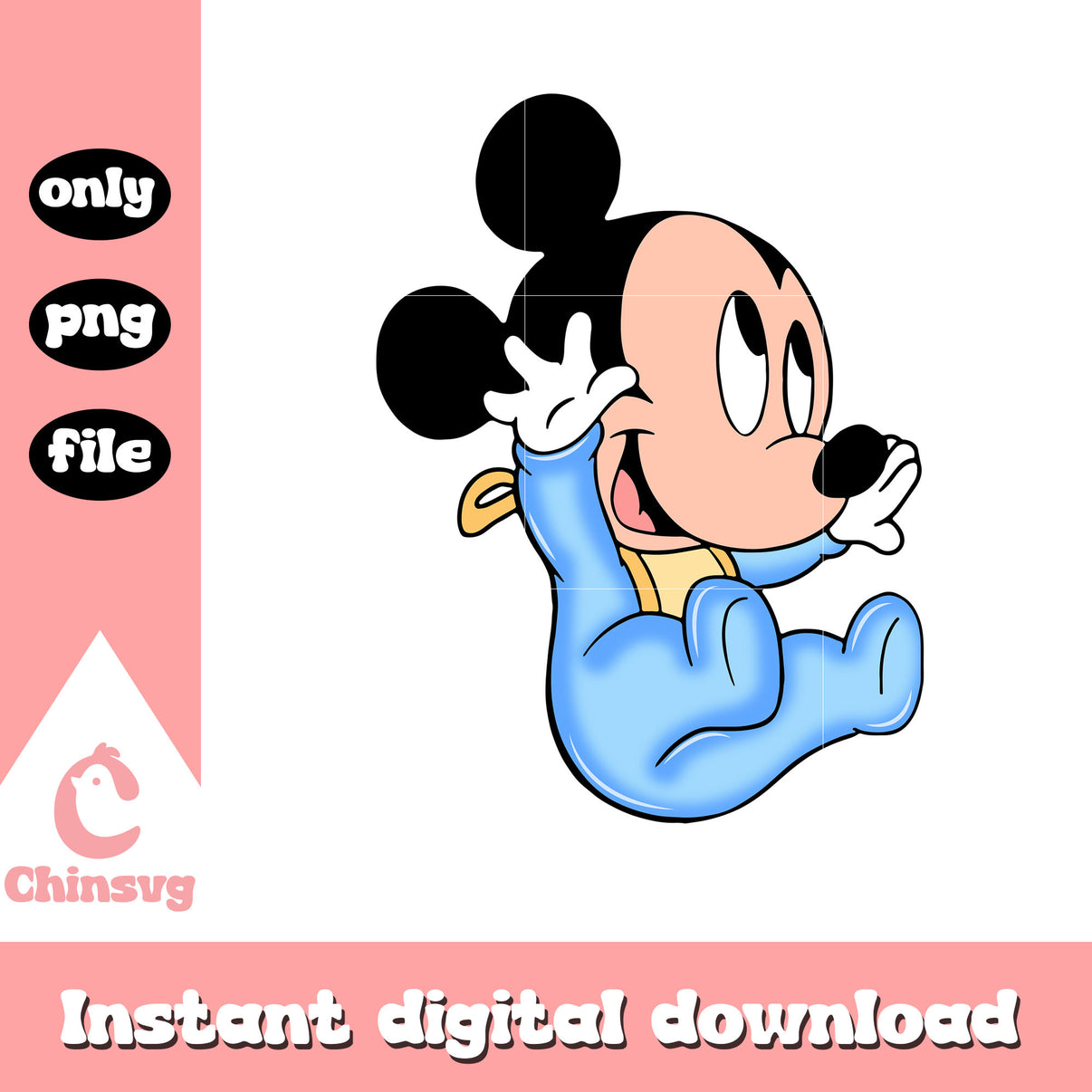 Mickey baby character png, mickey mouse png, fanart png – Chinsvg