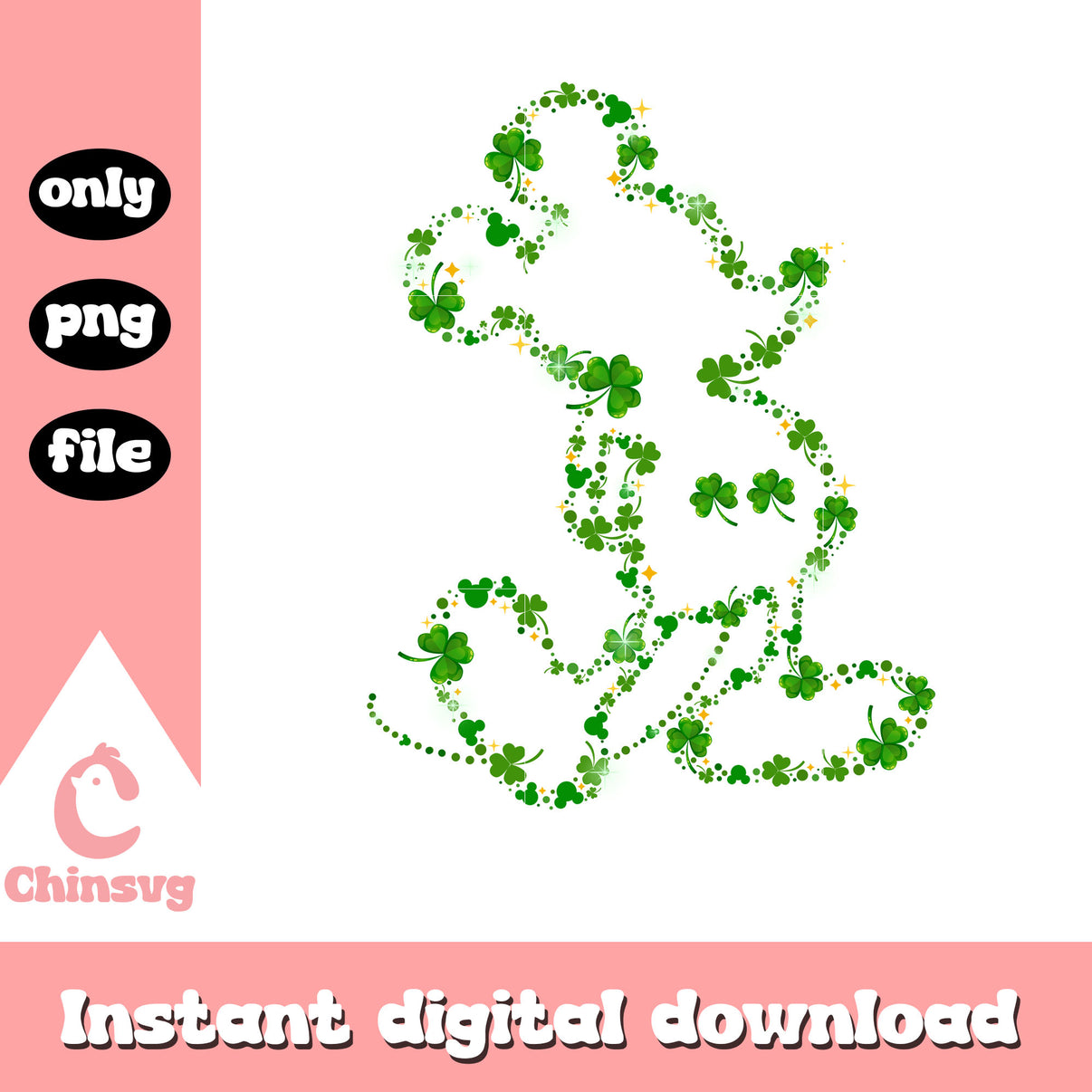 Mickey mouse clover costume png, saint patricks day fact png – Chinsvg