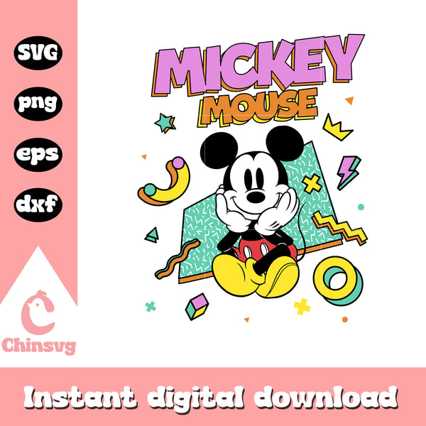 Mickey mouse design svg, mickey mouse svg, disney mickey mouse svg ...