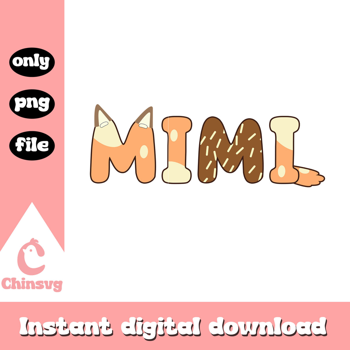 Mimi bingo character font design png, bingo png, cartoon png – Chinsvg