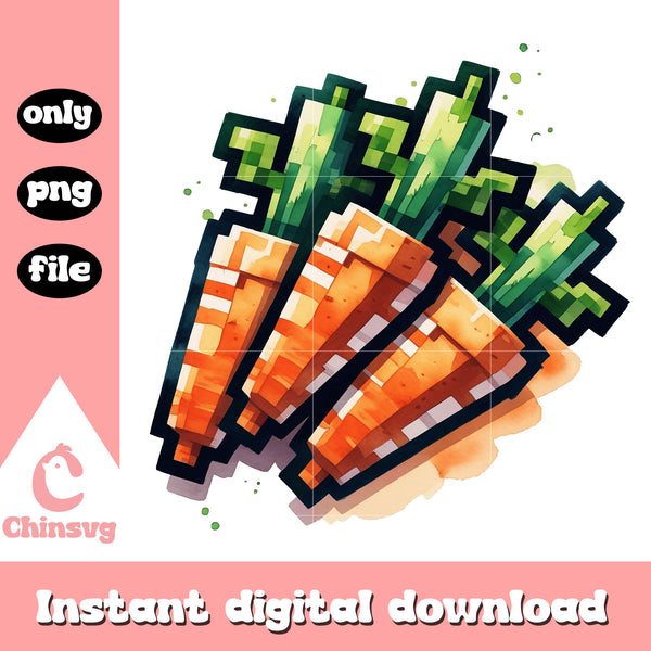 Minecraft carrot design png, carrot minecraft png, minecraft png – Chinsvg