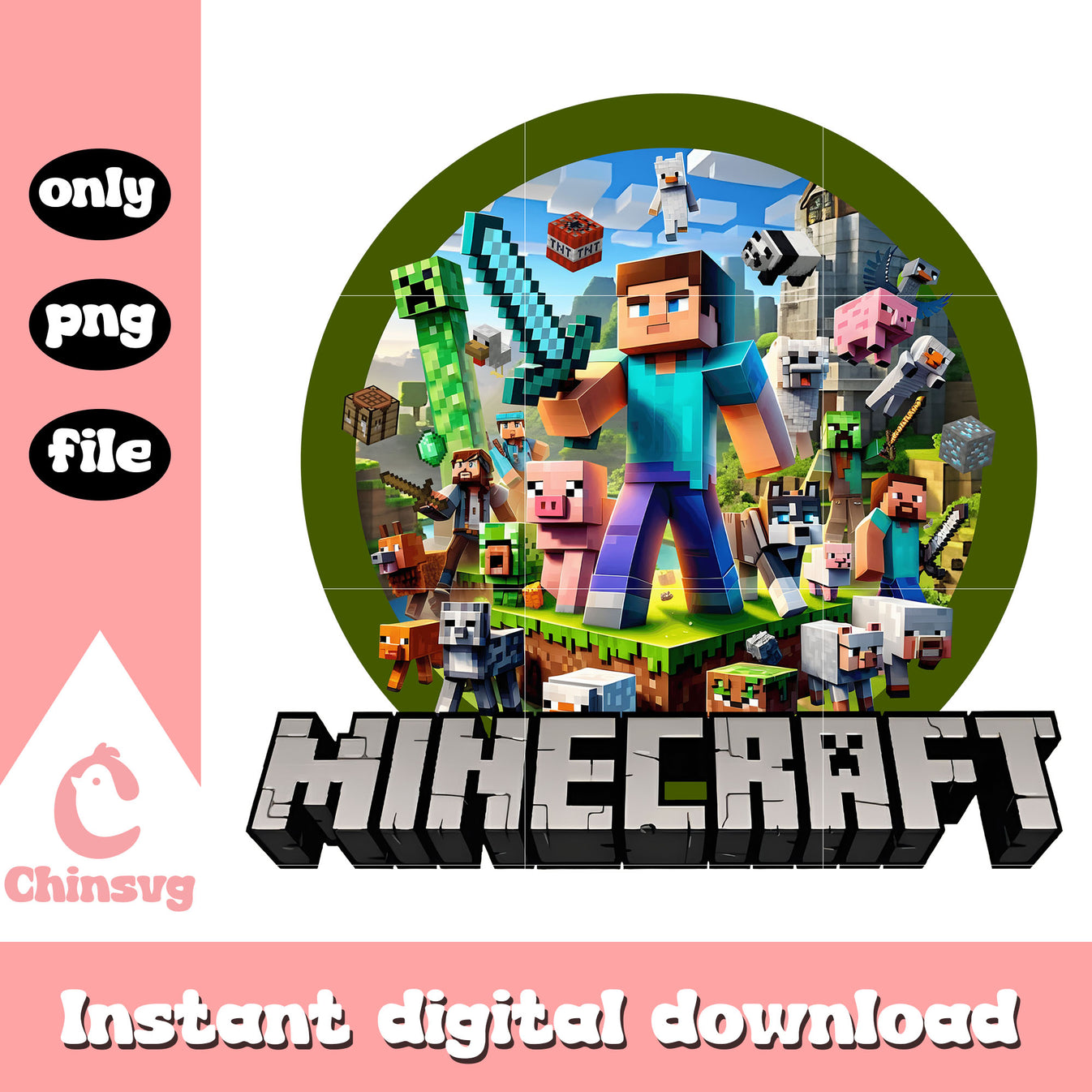 Minecraft game logo png, minecraft game png, minecraft png – Chinsvg