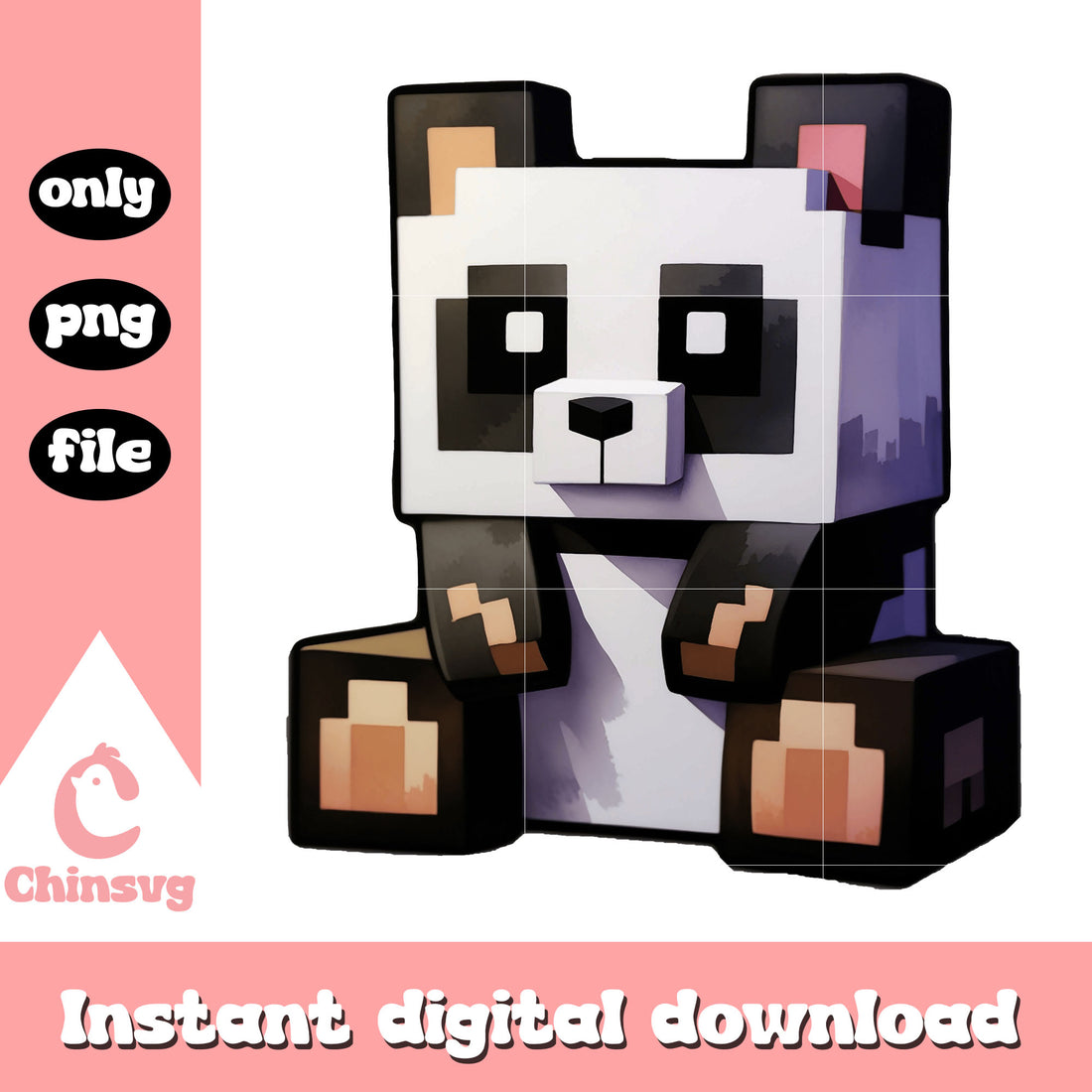 Minecraft panda design png, panda minecraft png, minecraft png – Chinsvg