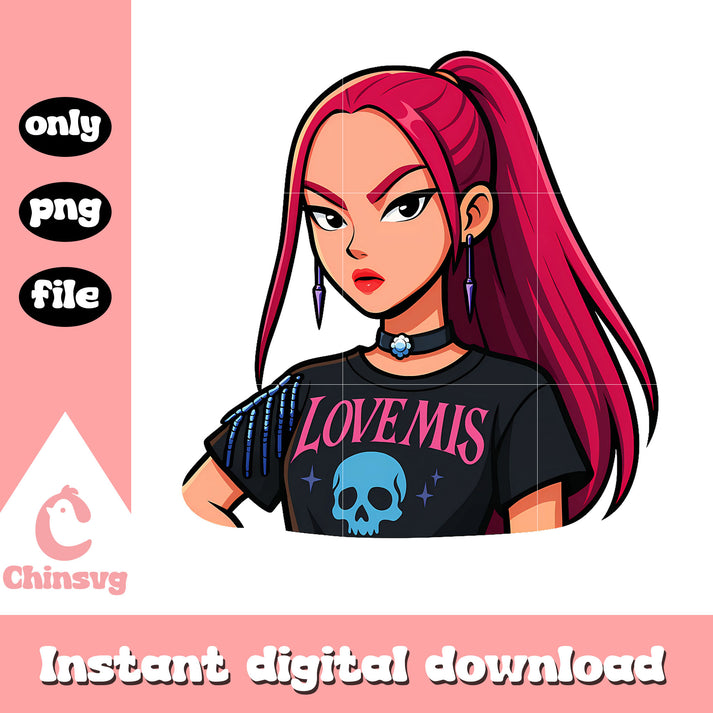 Mira huntrix character svg, mira kpop demon hunters svg – Chinsvg