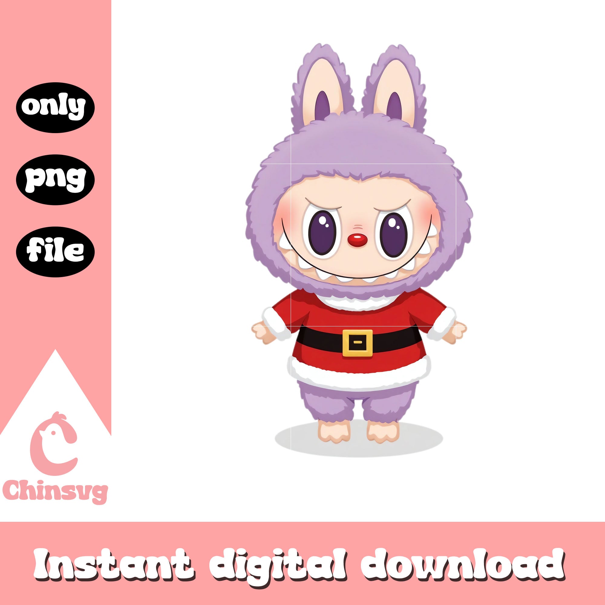 Monster labubu doll design png, popmart labubu png – Chinsvg
