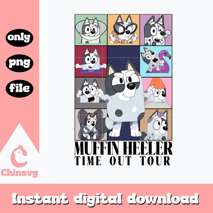 Muffin heeler time our tour png, muffin png, cartoon png – Chinsvg
