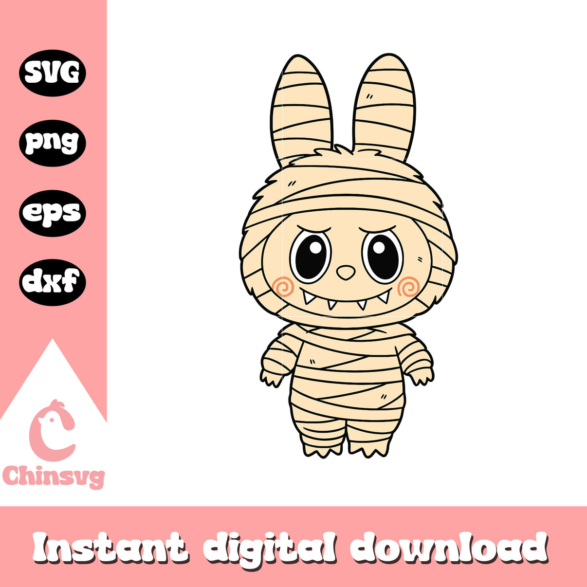 Mummy labubu halloween day svg, when is halloween svg – Chinsvg