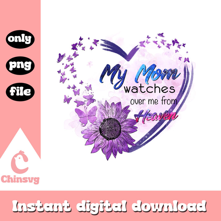 My mom watches over me from heaven png, famou quotes png – Chinsvg