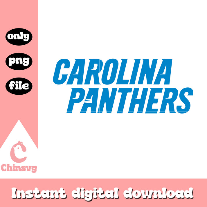 Nfl carolina panthers font design svg, carolina panthers clipart svg ...