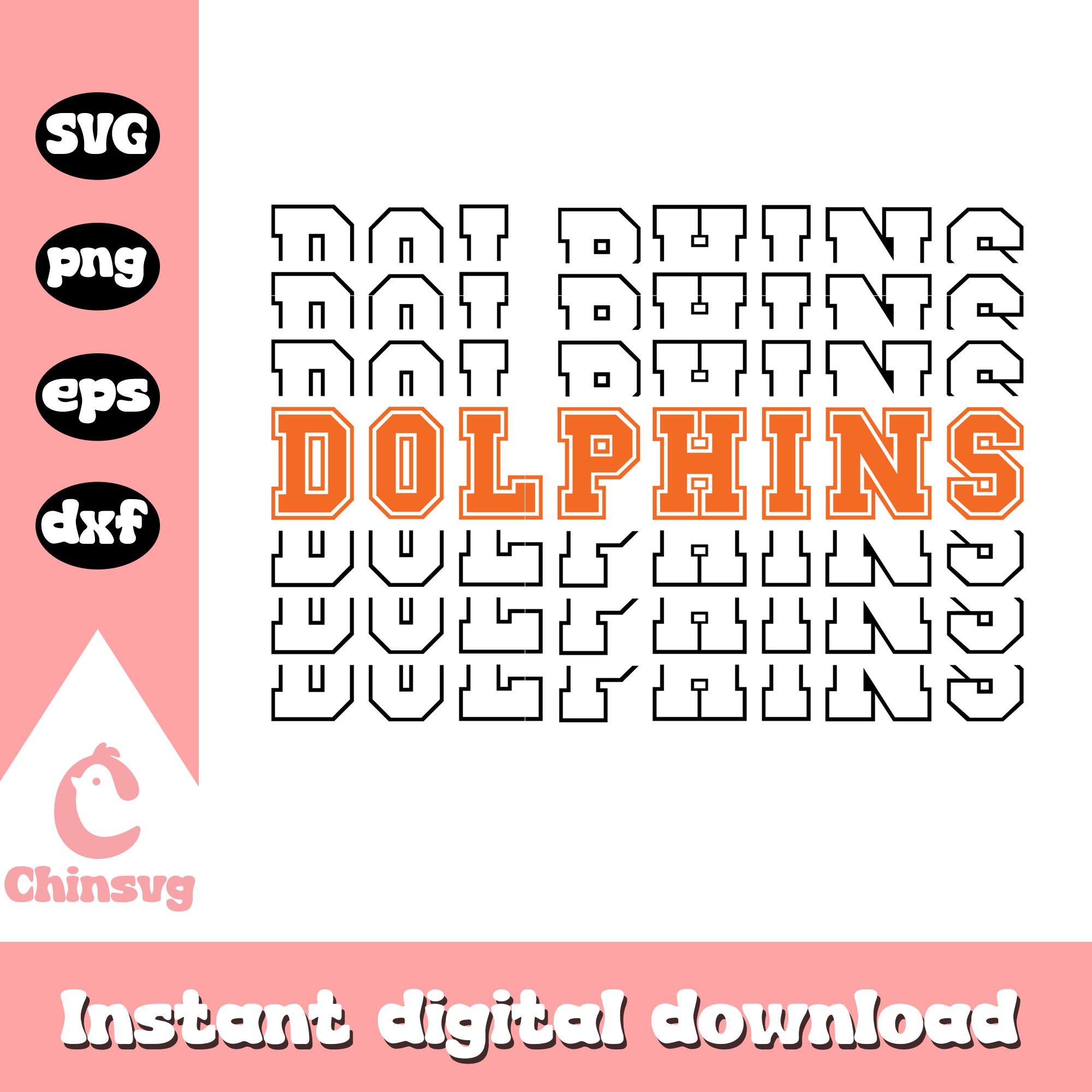 Nfl football dolphins team font design svg, miami dolphins svg – Chinsvg