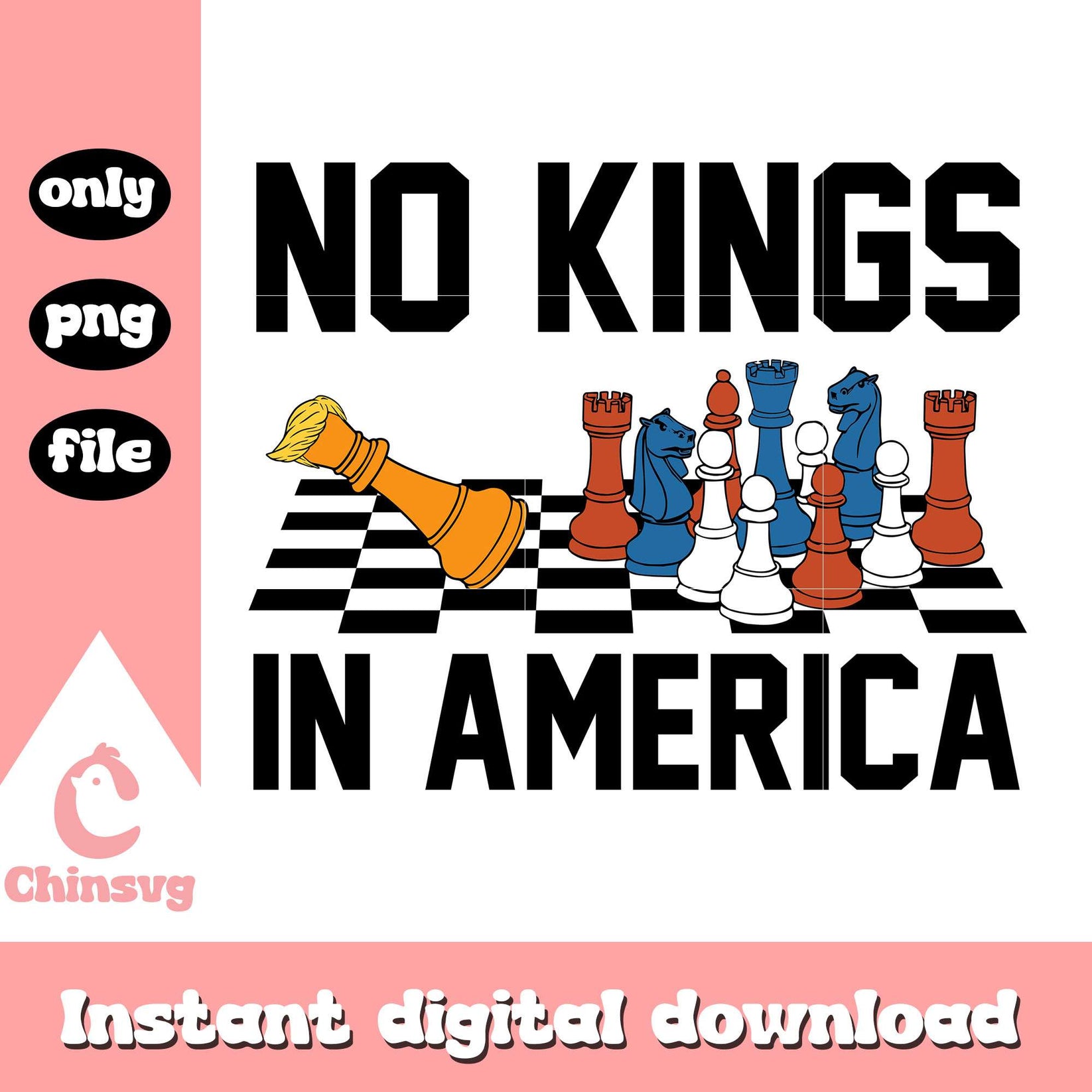 No kings in america design png, no kings act png, trending png – Chinsvg