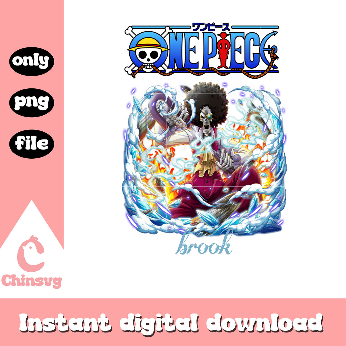One piece brook character png, one piece cast png, anime png – Chinsvg