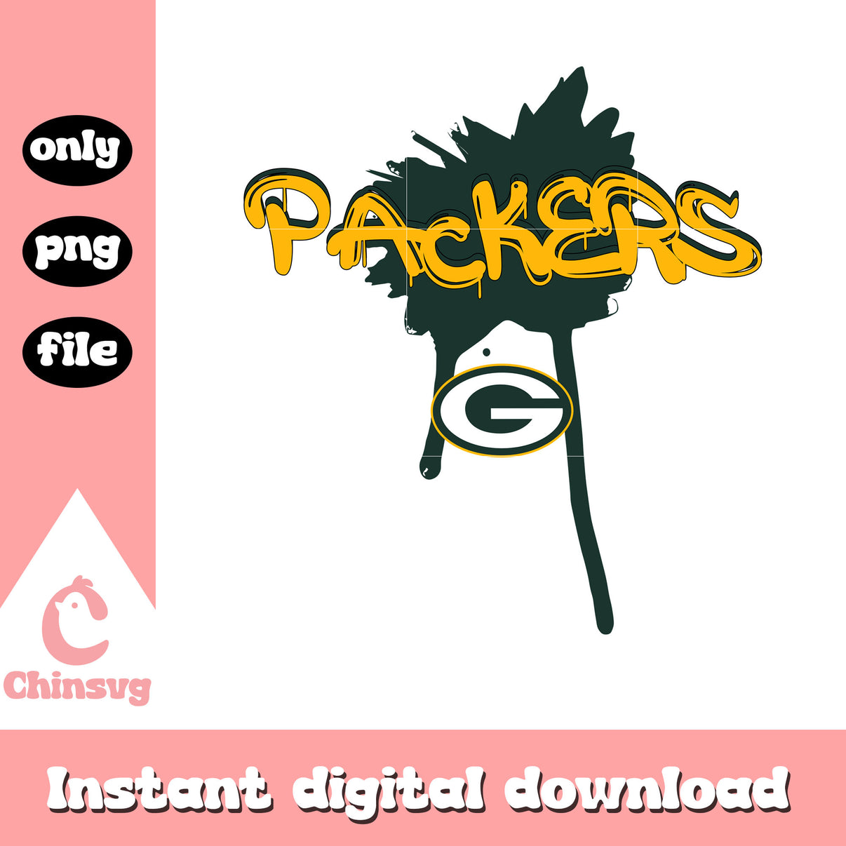 Packers nfl logo png, Green Bay Packers football png – Chinsvg
