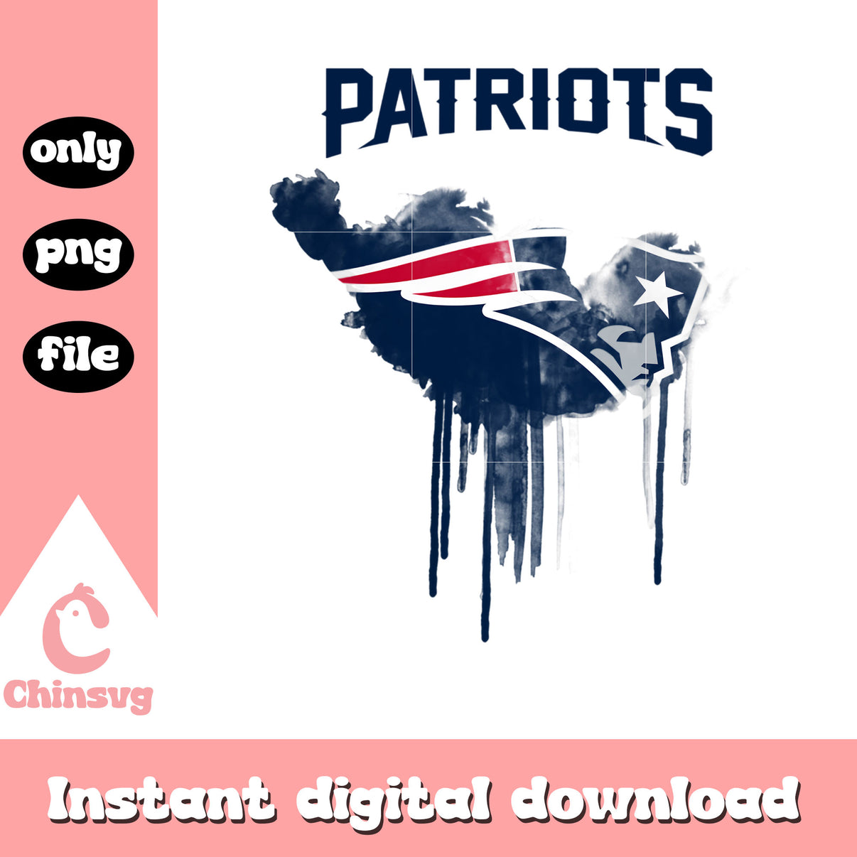 Patriots smelting logo design png, New England Patriots team png – Chinsvg