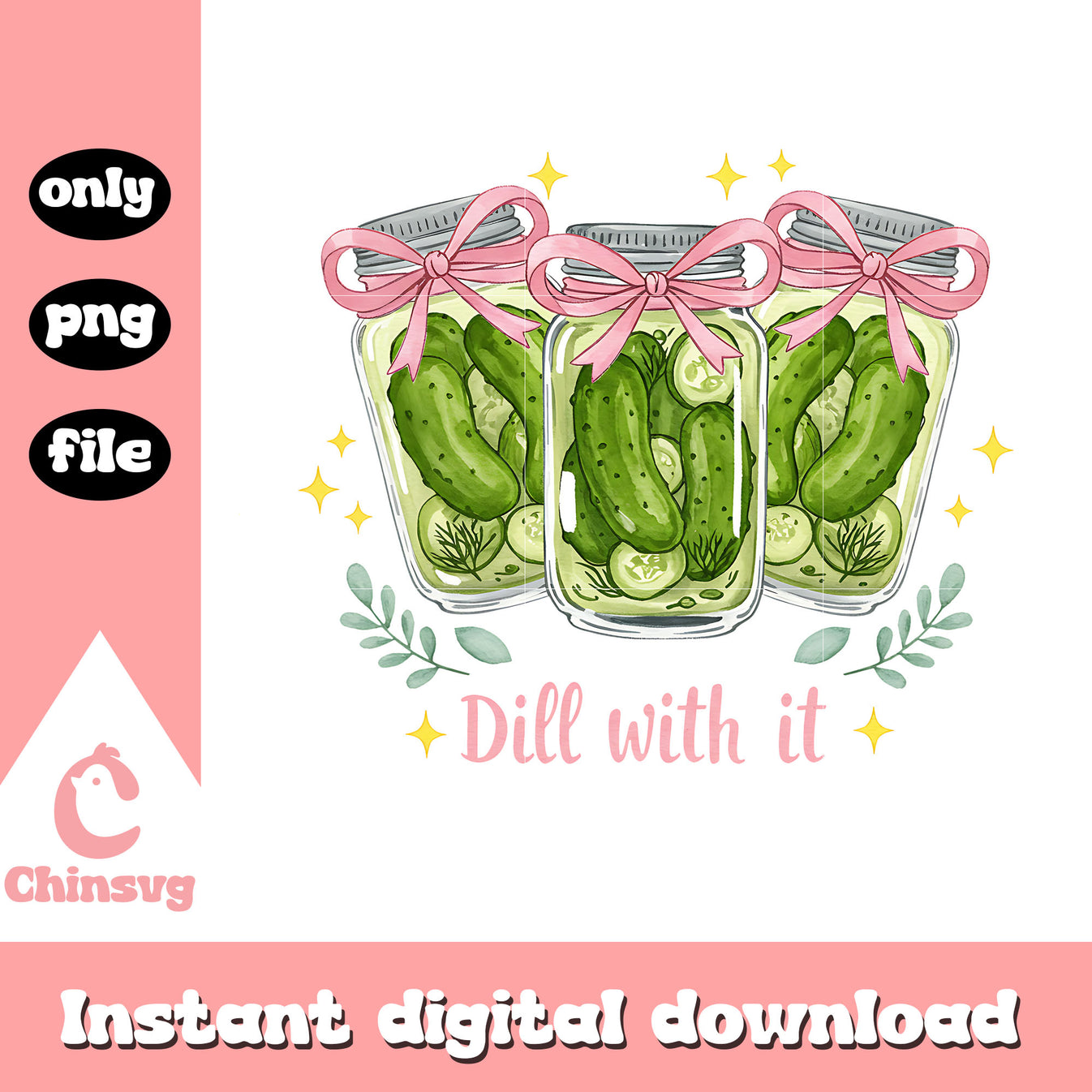Pickles in a jar design png, pickles png, dill pickles png – Chinsvg