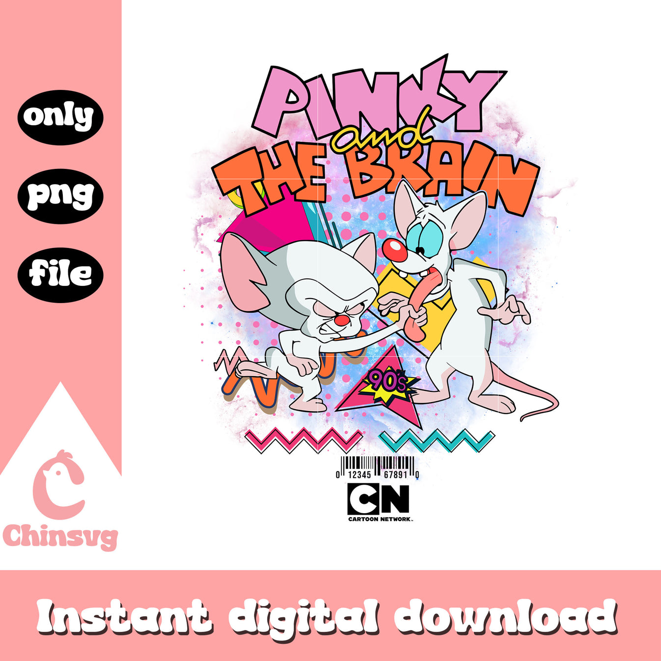 Pinky and the brain 90s cartoon network png, pinky and brain art png – Chinsvg