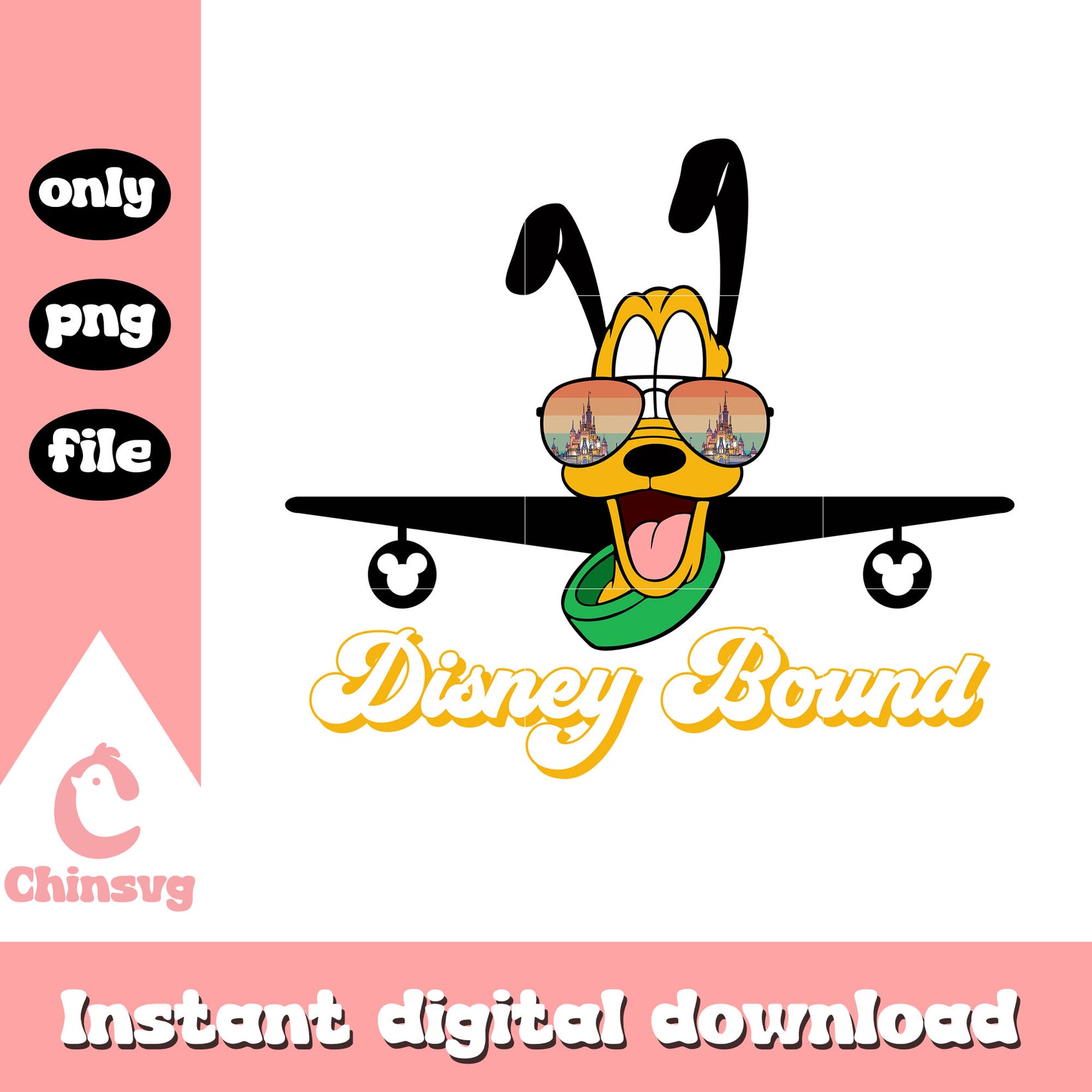 Pluto dog disney bound png, disney bound png, plane png – Chinsvg
