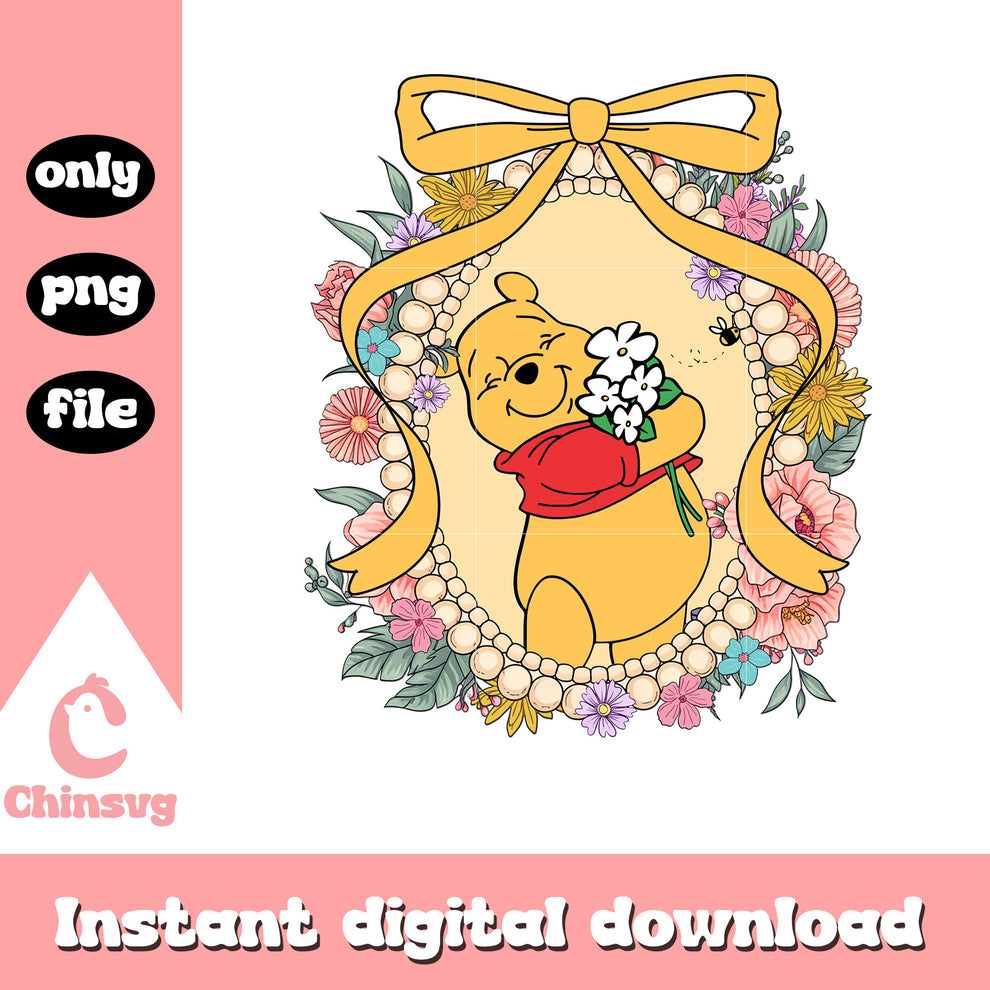 Pooh character character mirror design png, winnie the pooh png – Chinsvg