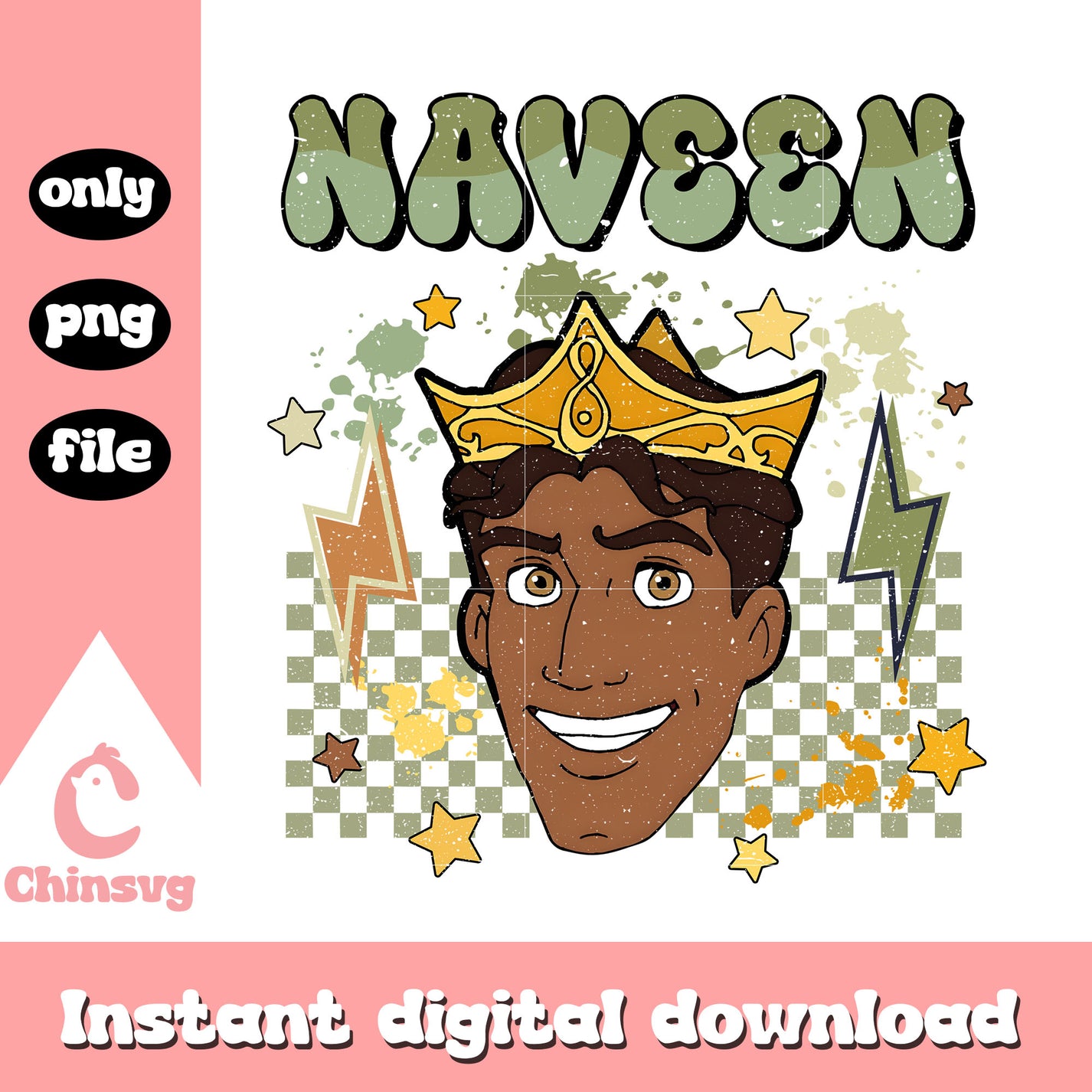 Prince Naveen face png, the frog prince png, Prince Naveen png – Chinsvg