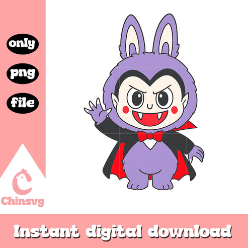 Purple vampire labubu clothes drawing png, purple labubu png – Chinsvg