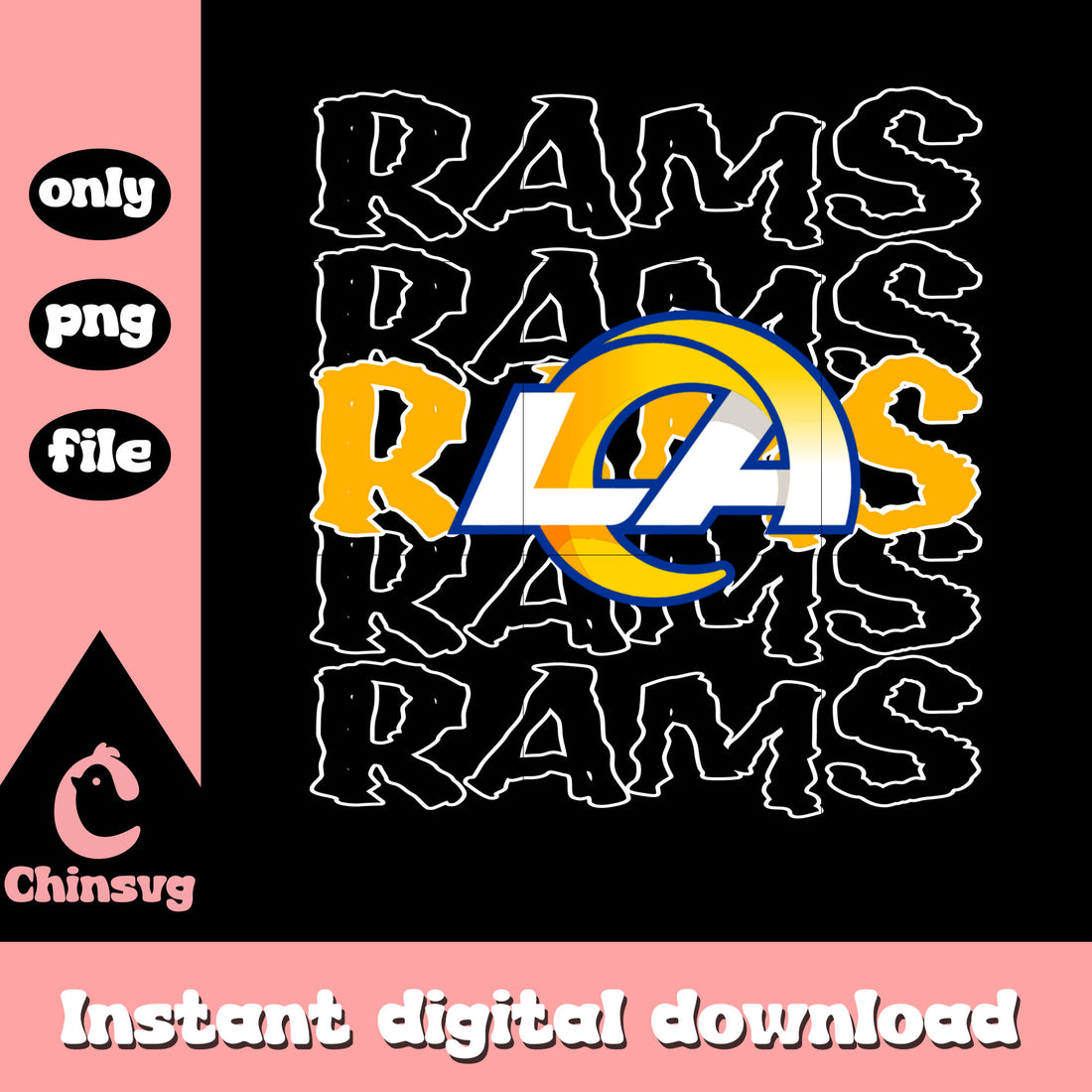 Ram la nfl team logo design png, Los angeles rams png – Chinsvg