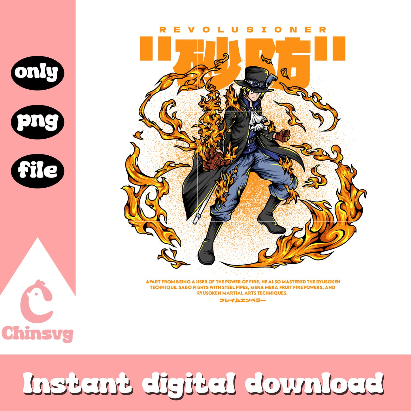 Revolusioner sabo character png, one piece episodes png, anime png ...