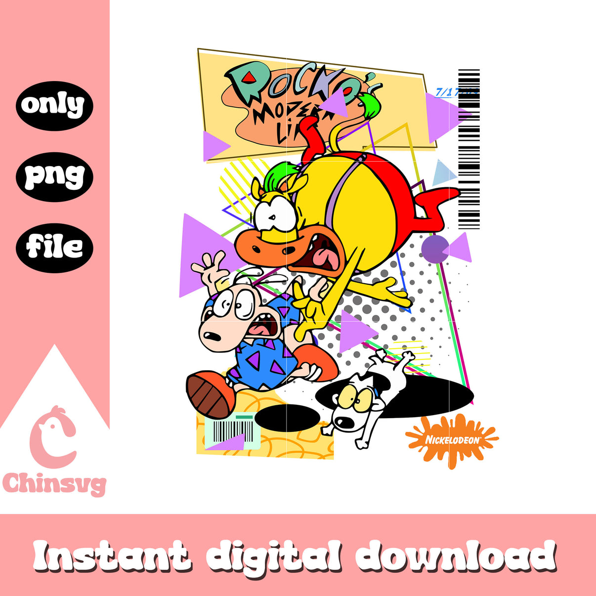Rocko's modern life nickelodeon design png, rocko movie png – Chinsvg