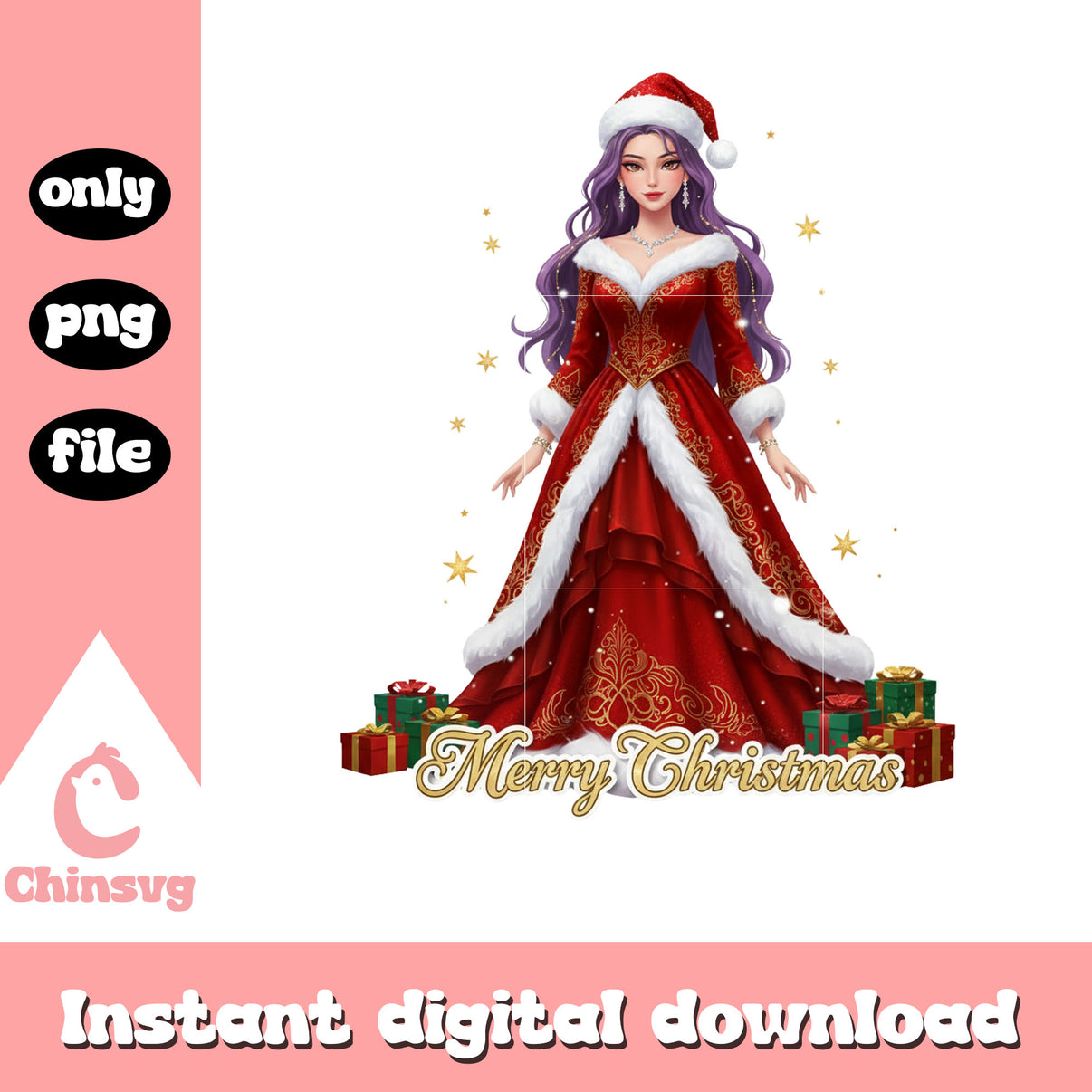 Rumi christmas luxurious clothes png, huntrix rumi png – Chinsvg