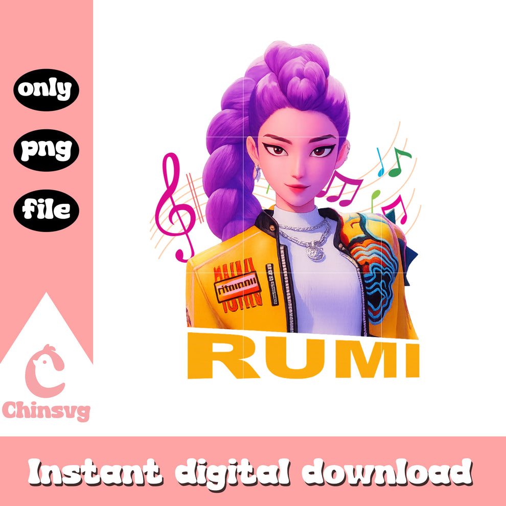 Rumi kpop demon hunters christmas movie png, rumi kpop demon png – Chinsvg