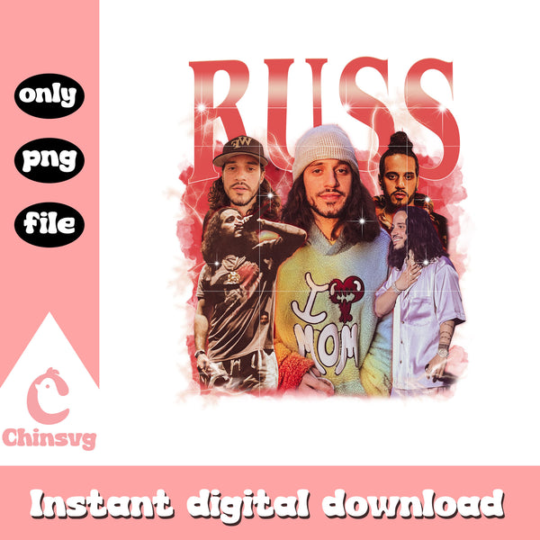 Russ wild tour name design png, russ png, rap concert png – Chinsvg