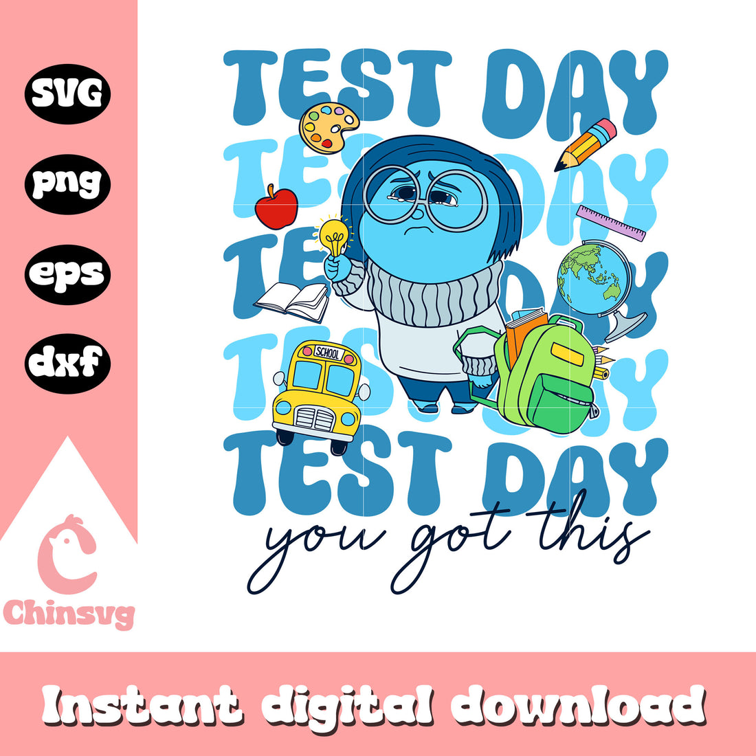 Sad test day you got this svg, sadness inside out svg – Chinsvg