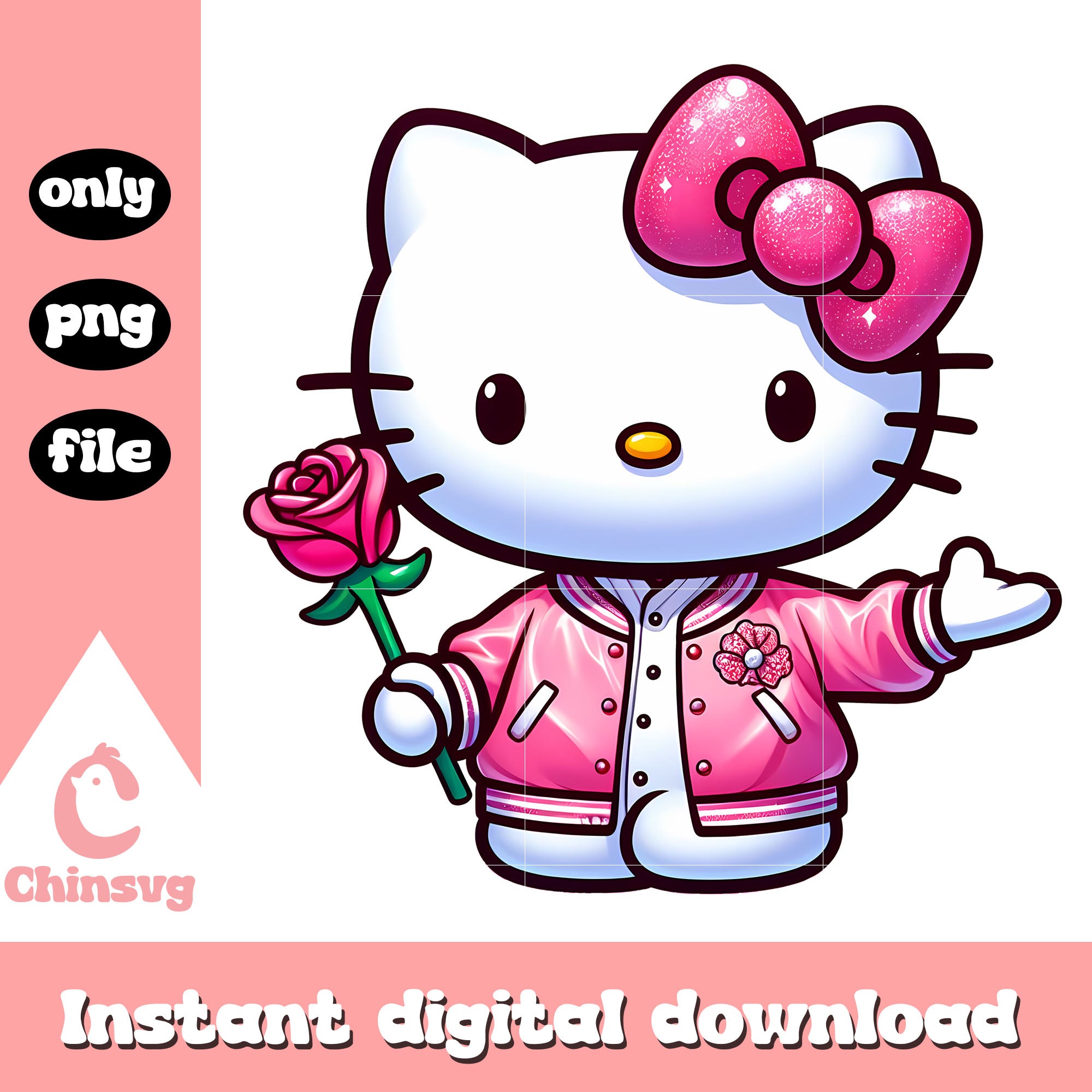 Sanrio cast hello kitty and rose png, when is valentines day png – Chinsvg
