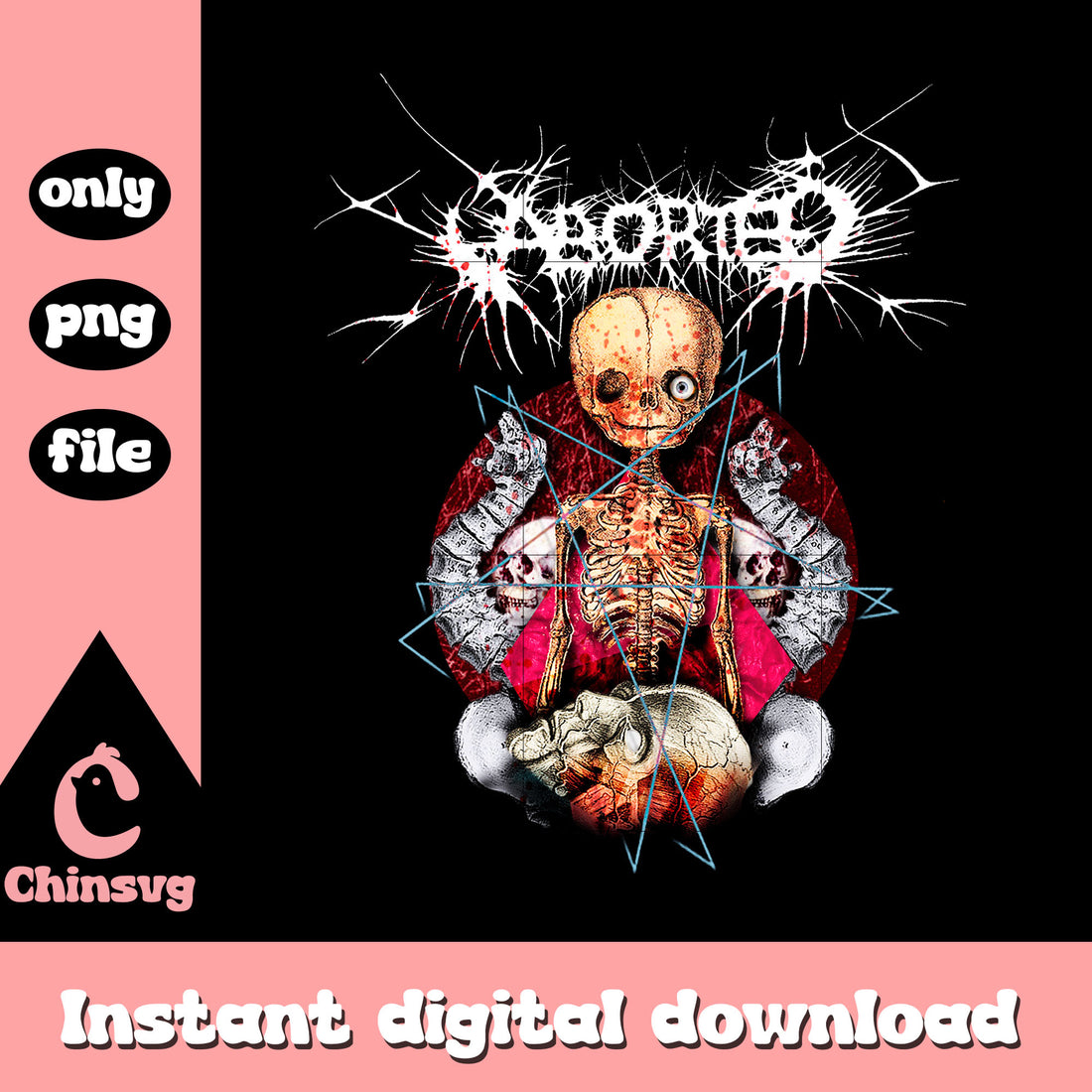 Scary album aborted bathos design png, album png, rock album png – Chinsvg