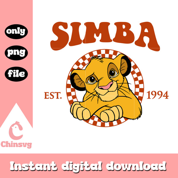 Simba est 1994 disney red circle logo png, simba disney 1994 png – Chinsvg