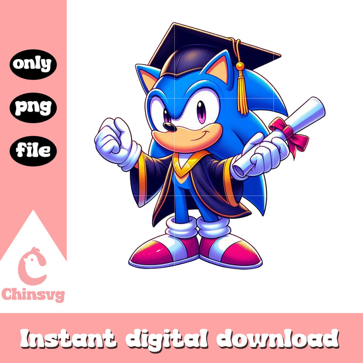 Sonic chibi graduation png, sonic png, day graduation design png – Chinsvg
