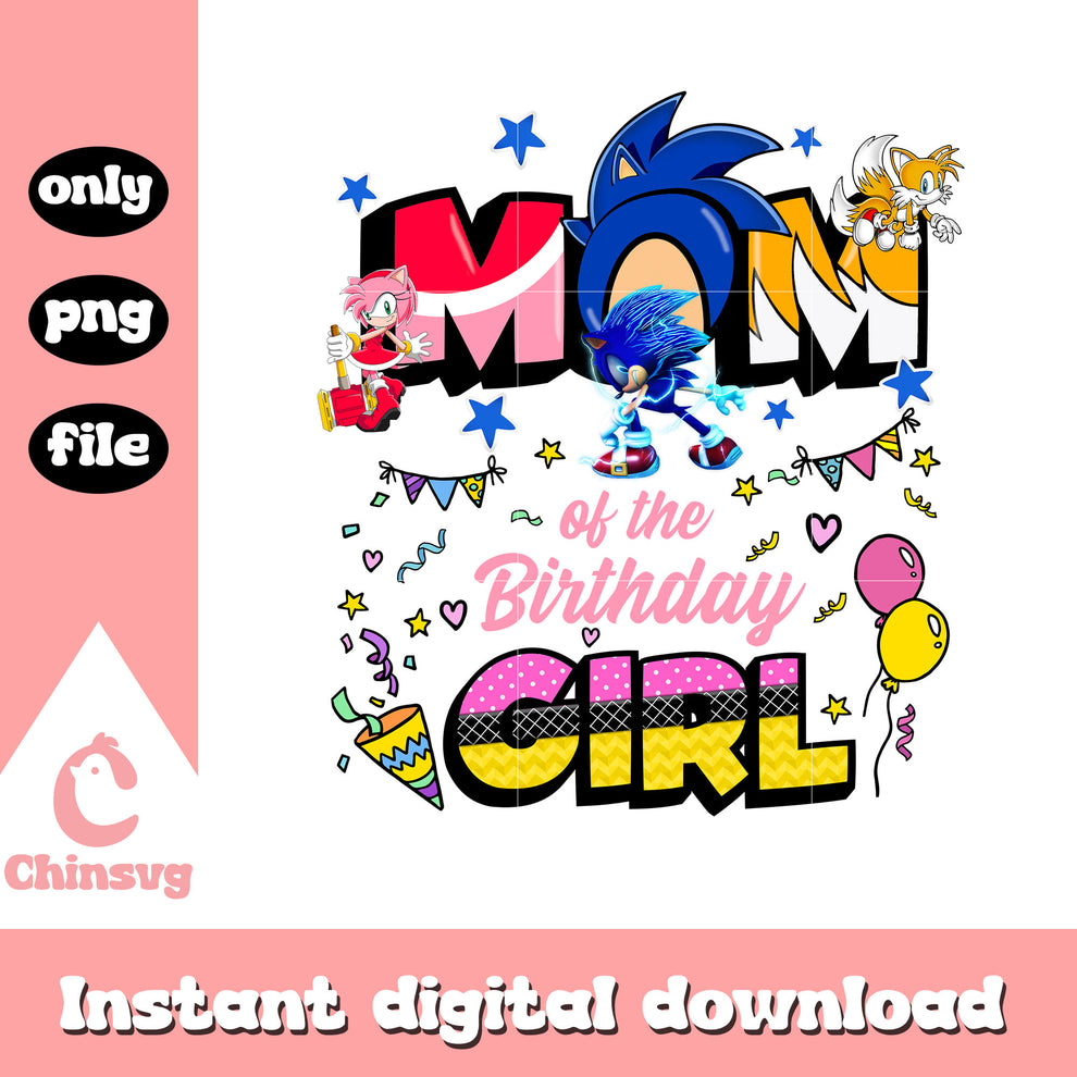 Sonic mom birthday girl png, cartoon png, sonic png – Chinsvg