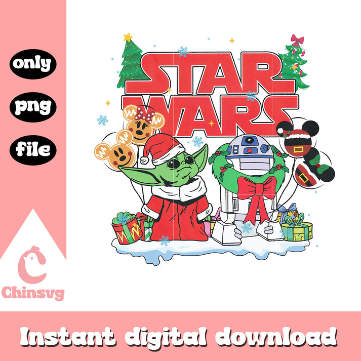 Star wars r2-d2 merry christmas png, star wars film png – Chinsvg