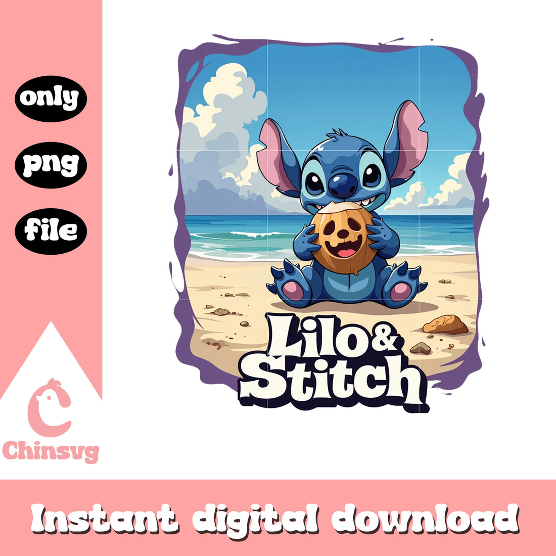Stitch hold coconut png, lilo and stitch cartoon png, stitch png – Chinsvg