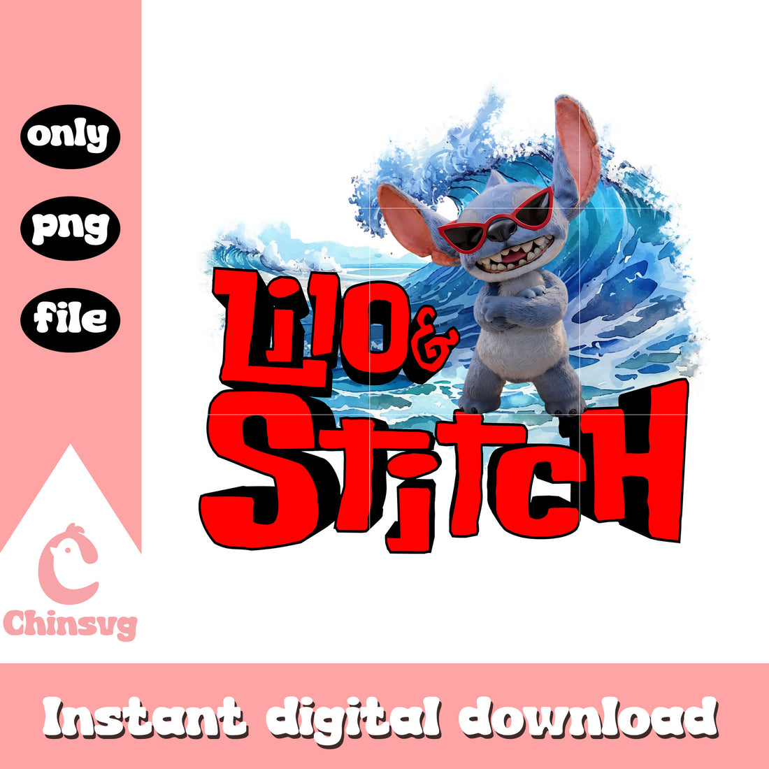 Stitch live action ocean waves png, stitch live action png – Chinsvg