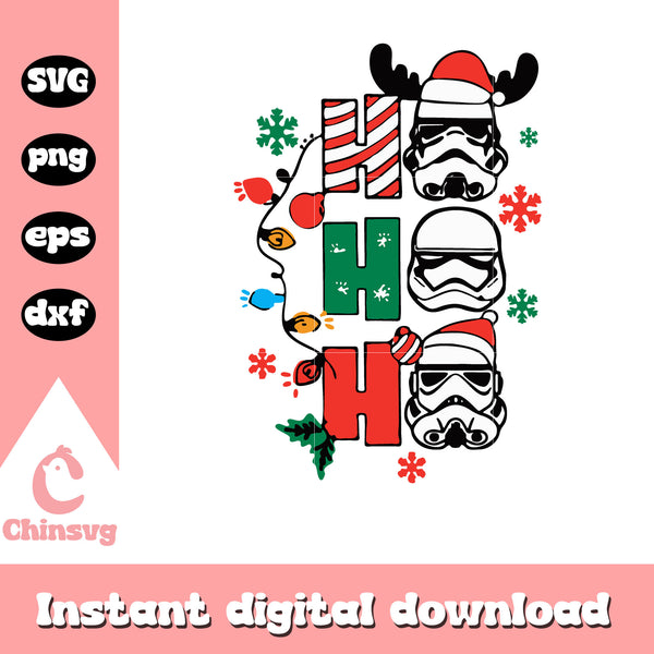 Storm Trooper Ho ho ho svg, star wars character svg, movie svg – Chinsvg