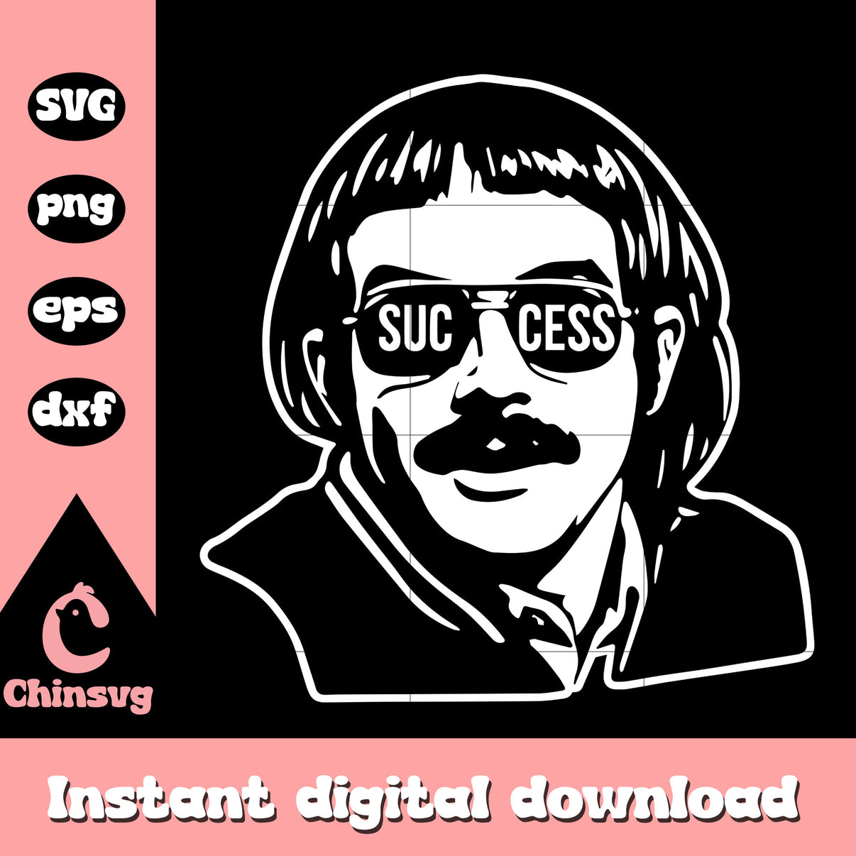 Success chit cool face design svg, chit comedy svg, funny svg – Chinsvg