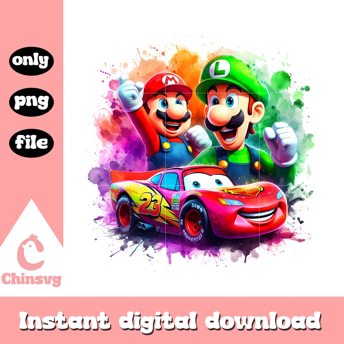Super mario movie and disney cars png, super mario bros png – Chinsvg