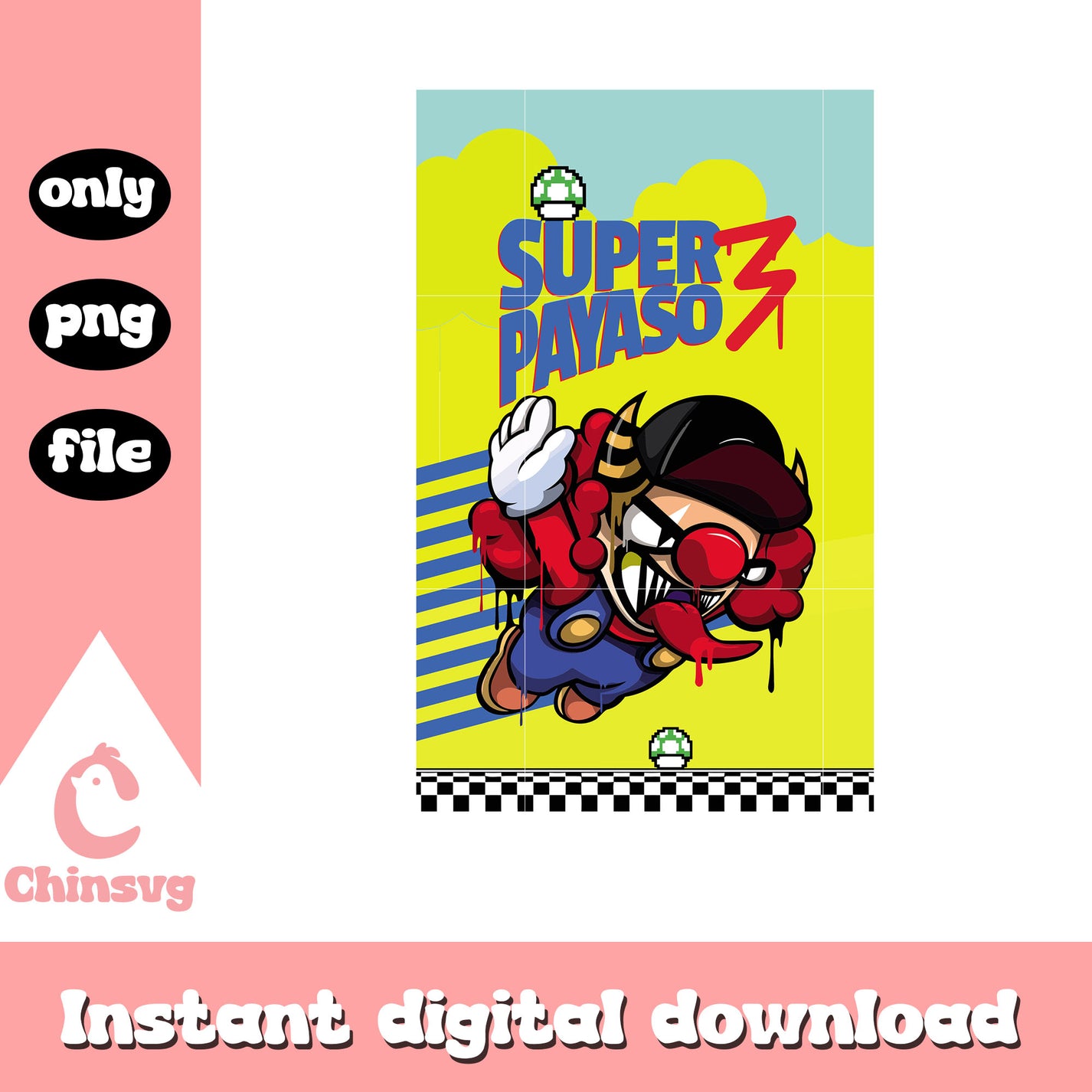 Super payaso drunk 3 game png, super mario world png, game png – Chinsvg