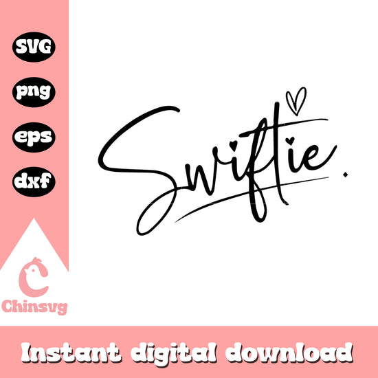 Swiftie symbol design svg, Taylor Swift fan svg, logo svg – Chinsvg