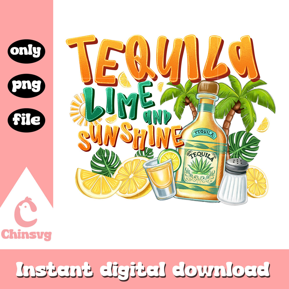 Tequila lime and sunshine quote png, summer vibes quotes png – Chinsvg