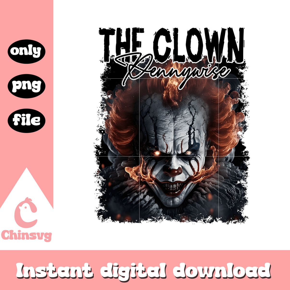 The clown pennywise drawing picture design png, pennywise art png – Chinsvg