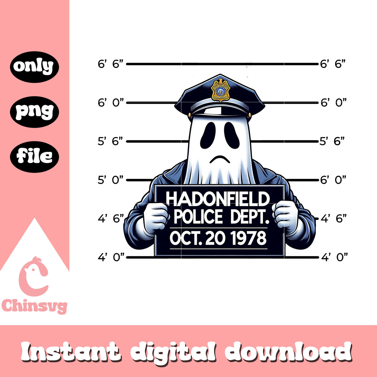 The ghost mugshot haddonfield police dept png, horror mugshot png – Chinsvg