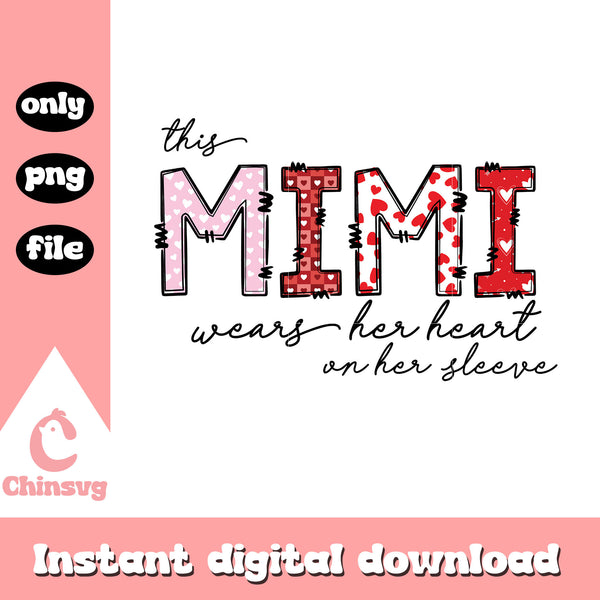 This mimi wear her heart on her sleeve png, mimi png, quotes png – Chinsvg
