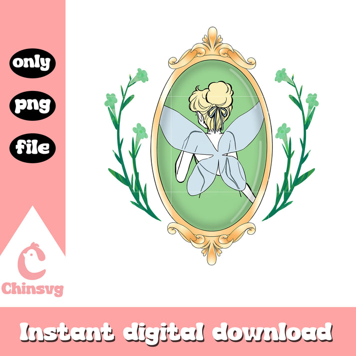 Tinker bell back shadow png, disney princess png, mirror png – Chinsvg