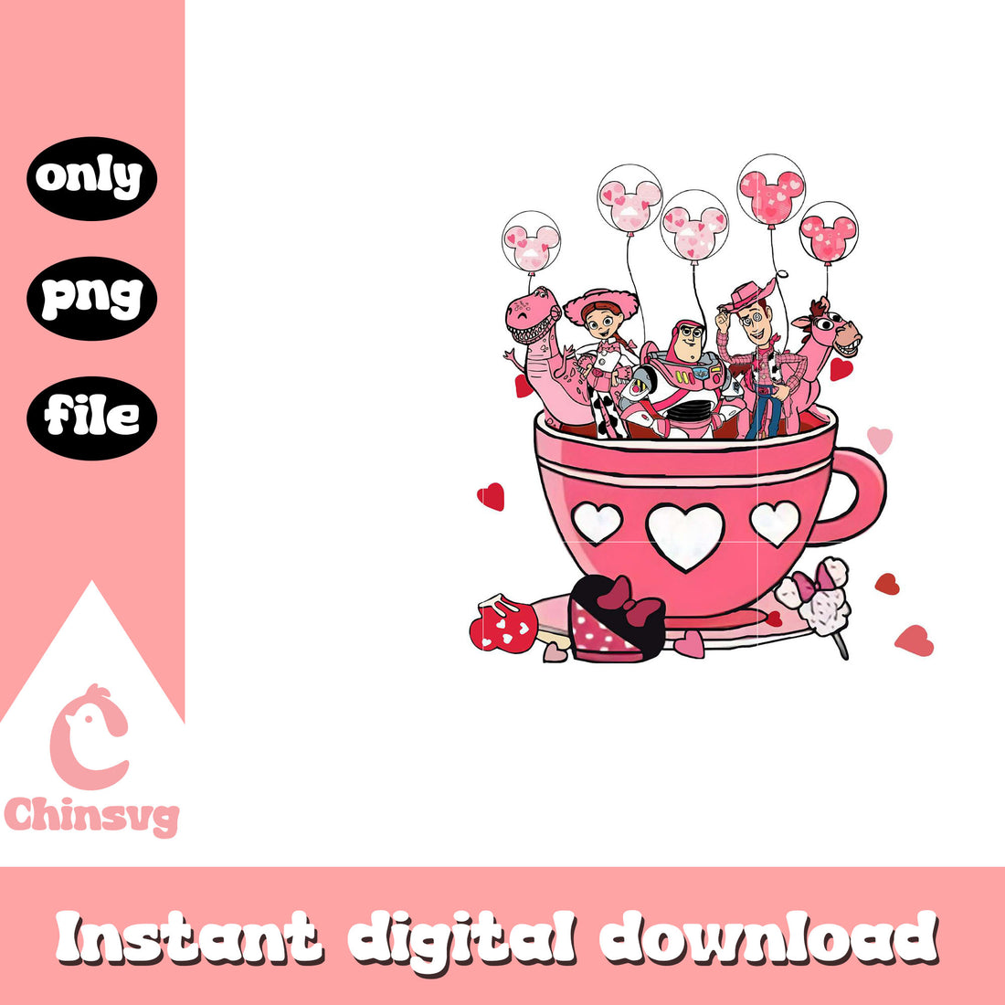 Toy story valentine tea cup png, Toy story png, tea cup png – Chinsvg
